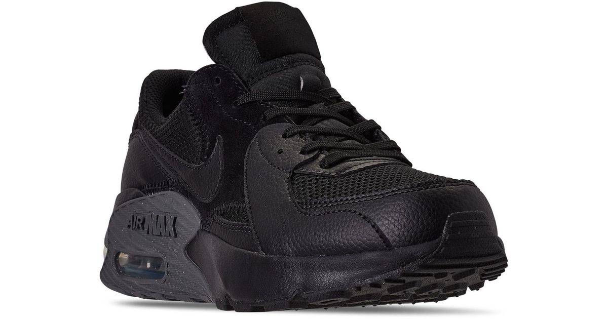 Nike Air Max Excee Casual Sneakers From Finish Line in Black | Lyst