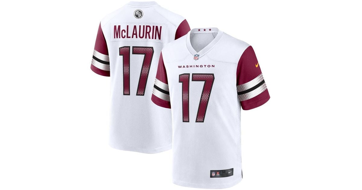 Nike Terry Mclaurin Washington Commanders Game Jersey in White for Men ...