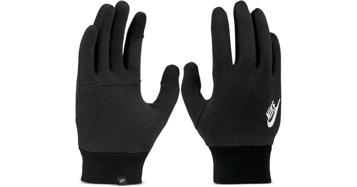 Nike Big Kids Club Fleece 2.0 Tech-touch Gloves in White | Lyst