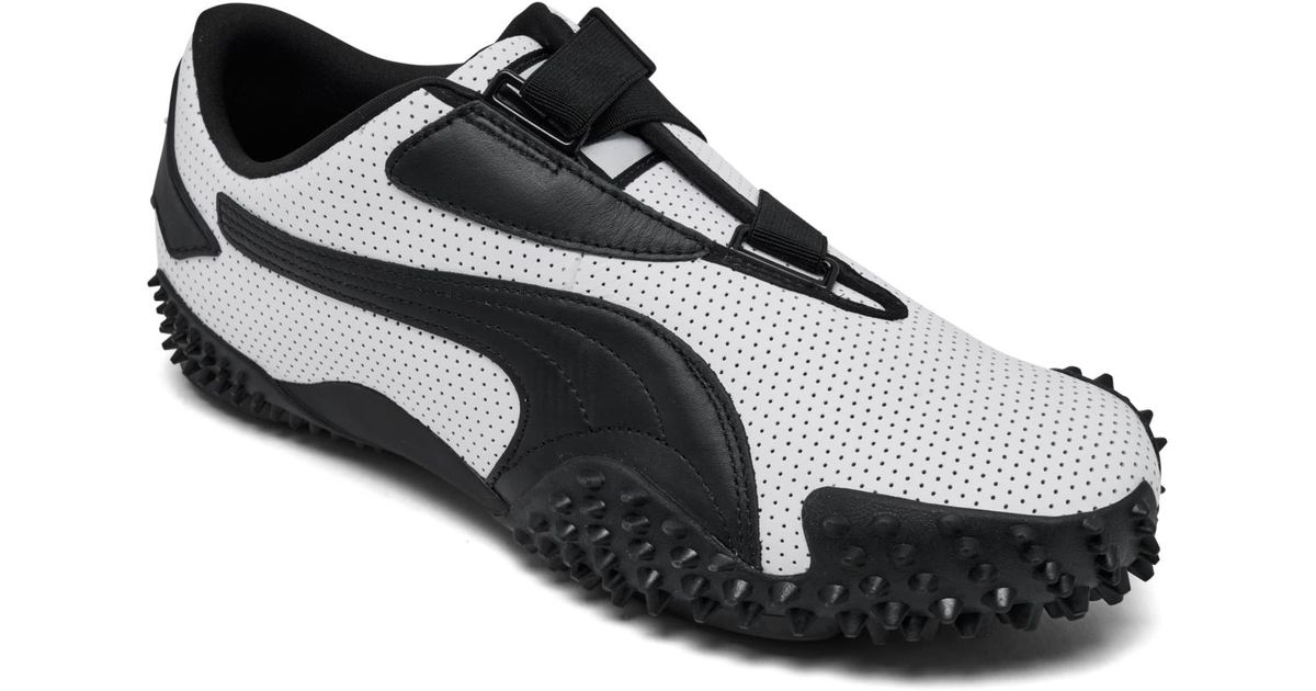 PUMA Mostro Perforated Casual Sneakers From Finish Line in Black for ...