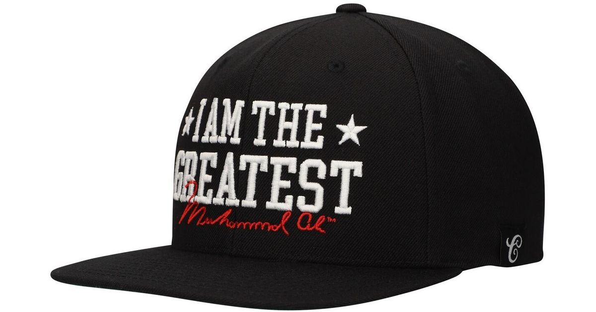 Contenders Clothing And Muhammad Ali I Am The Greatest Snapback Hat in ...