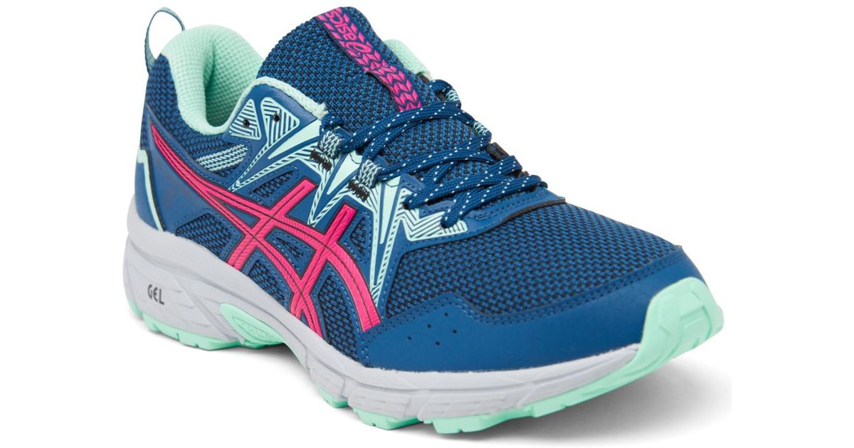 Asics Gel-venture 8 Trail Running Sneakers From Finish Line in Blue | Lyst