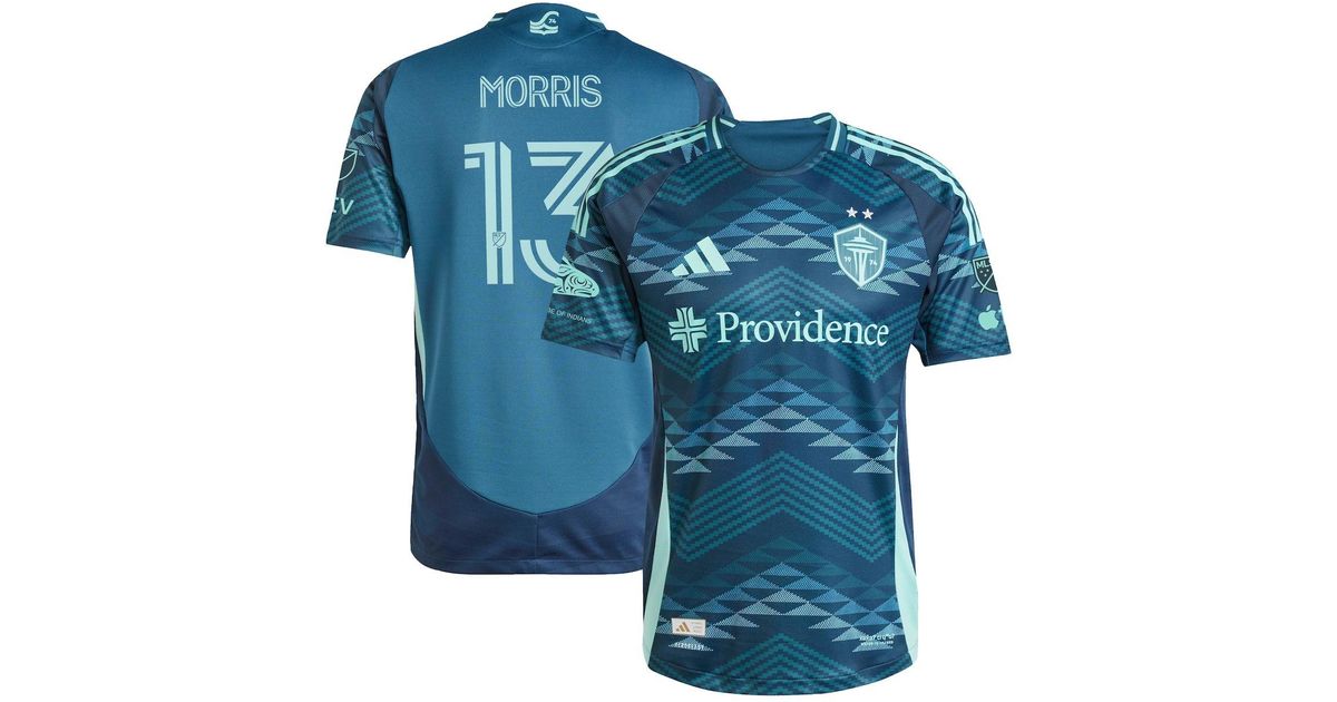 adidas Jordan Morris Seattle Sounders Fc 2025 The Salish Sea Kit ...