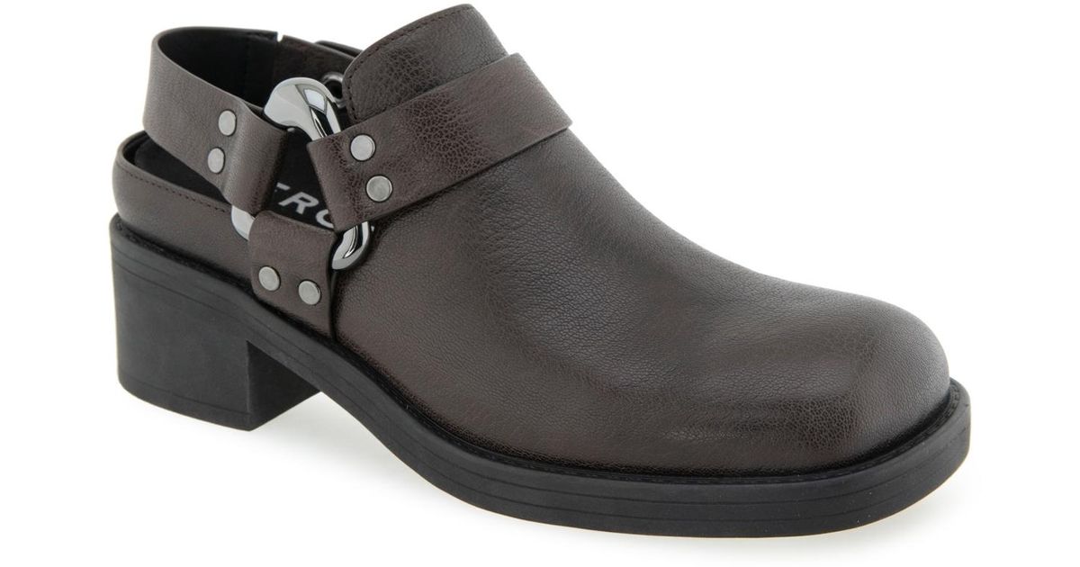 Aerosoles Maya Moto Booties in Black | Lyst