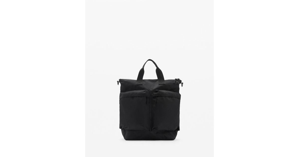 Mango Pockets-detail Multifunctional Backpack in Black for Men | Lyst