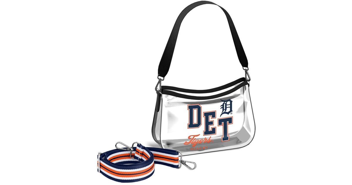 WEAR by Erin Andrews Detroit Tigers Clear Stadium Mini Purse in White ...