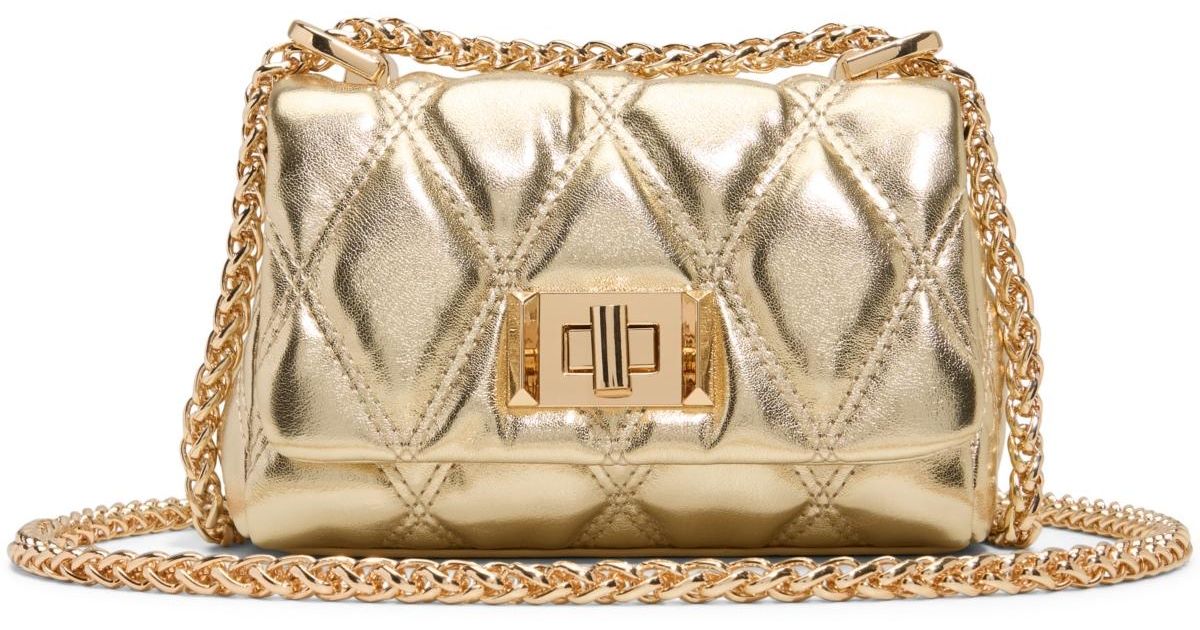 ALDO Ledia Mini Crossbody Bag in Natural | Lyst