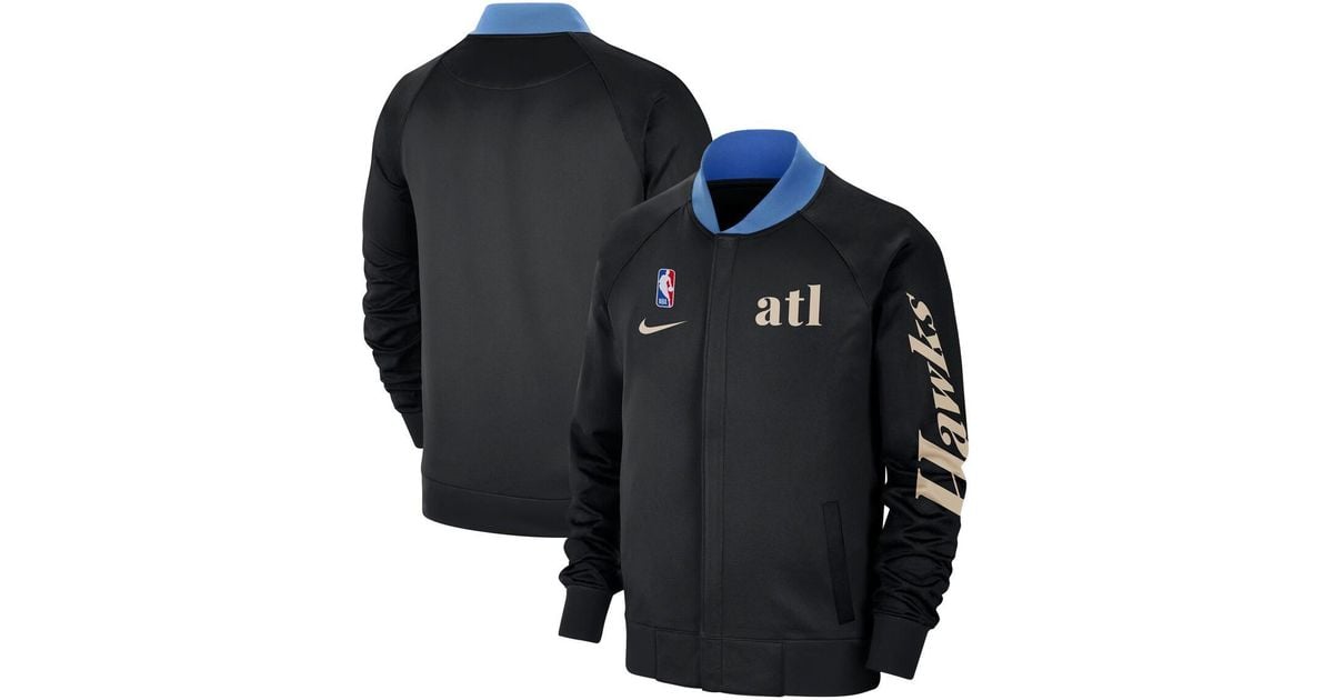 Nike Black Atlanta Hawks 2024/25 City Edition Authentic Showtime ...