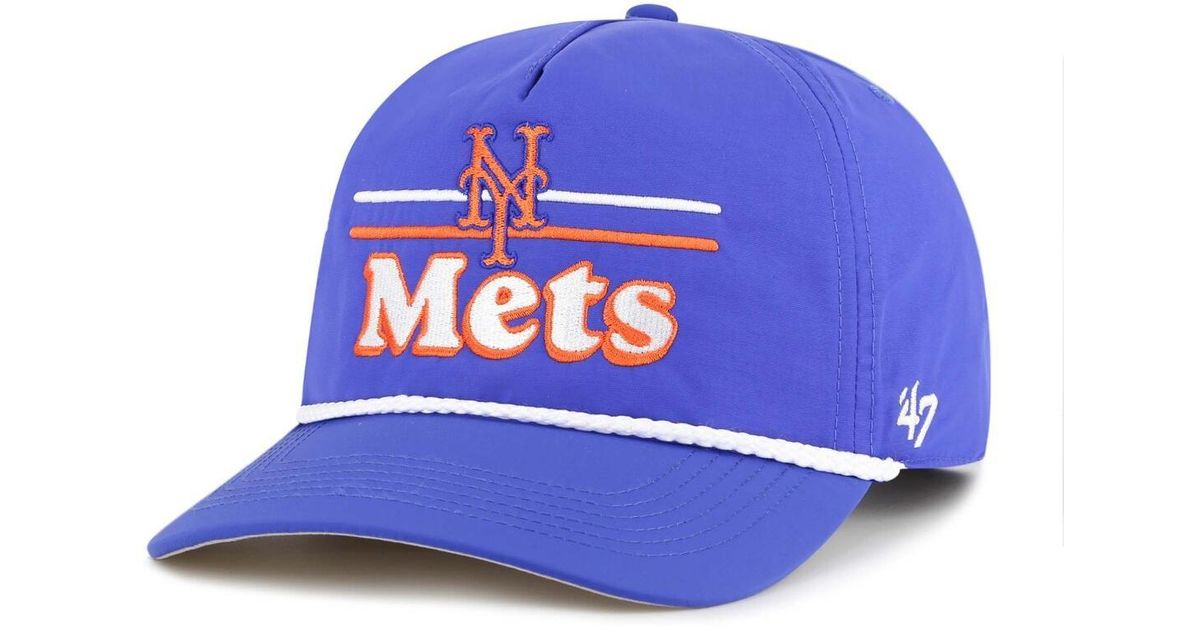 '47 New York Mets Campscape Hitch Adjustable Hat in Blue for Men | Lyst
