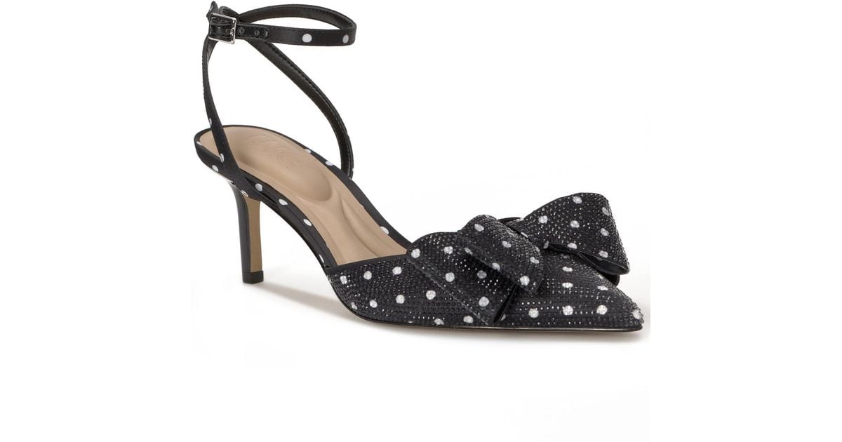 INC International Concepts Granea Pointed Toe Sandals in Black | Lyst