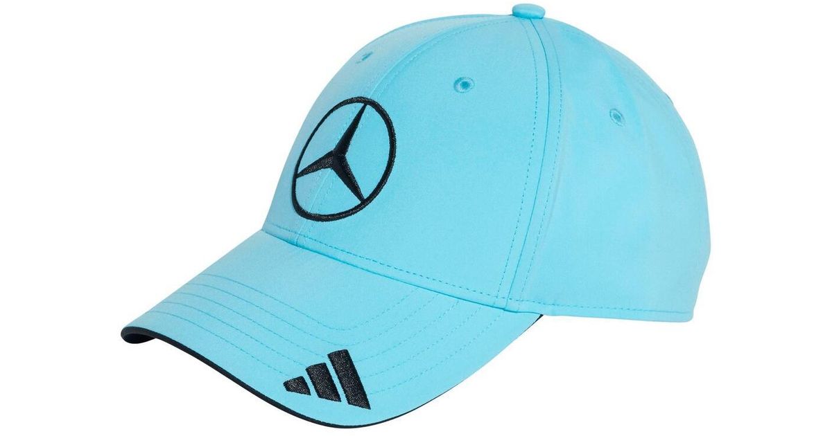 adidas Mercedes-amg Petronas F1 Team Driver Wear Adjustable Hat in Blue ...
