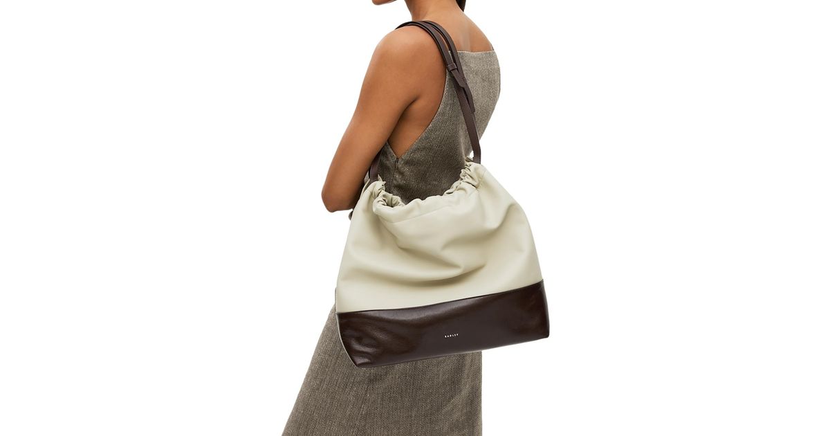 Radley The Portobello Large Leather Drawstring Shoulder Bag | Lyst