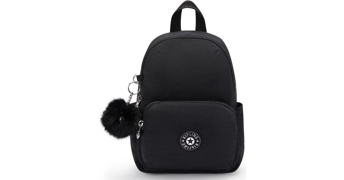 Kipling Zinna Mini Backpack in Black | Lyst