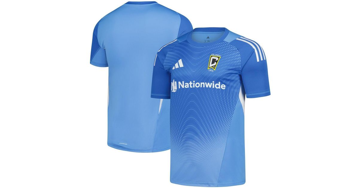 adidas Columbus Crew 2025 Goalkeeper Jersey in Blue for Men | Lyst