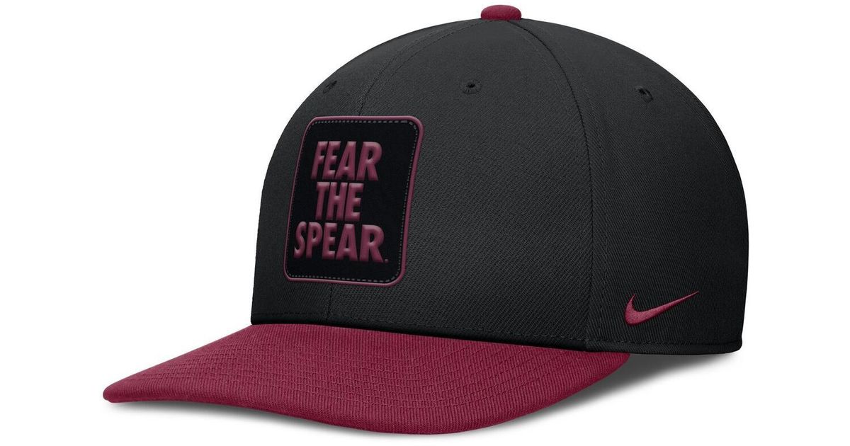 Nike Black/garnet Florida State Seminoles 2025 Sideline Campus Pro ...
