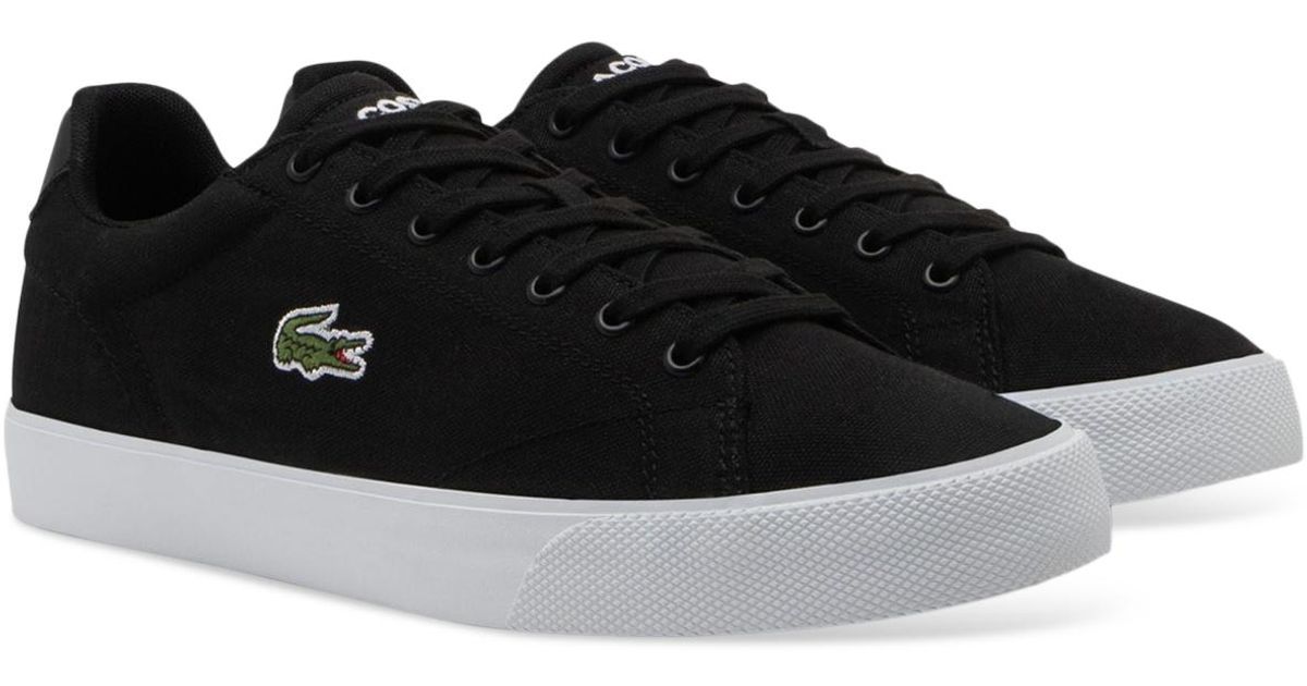 Lacoste Lerond Low-profile Sneaker in Black for Men | Lyst