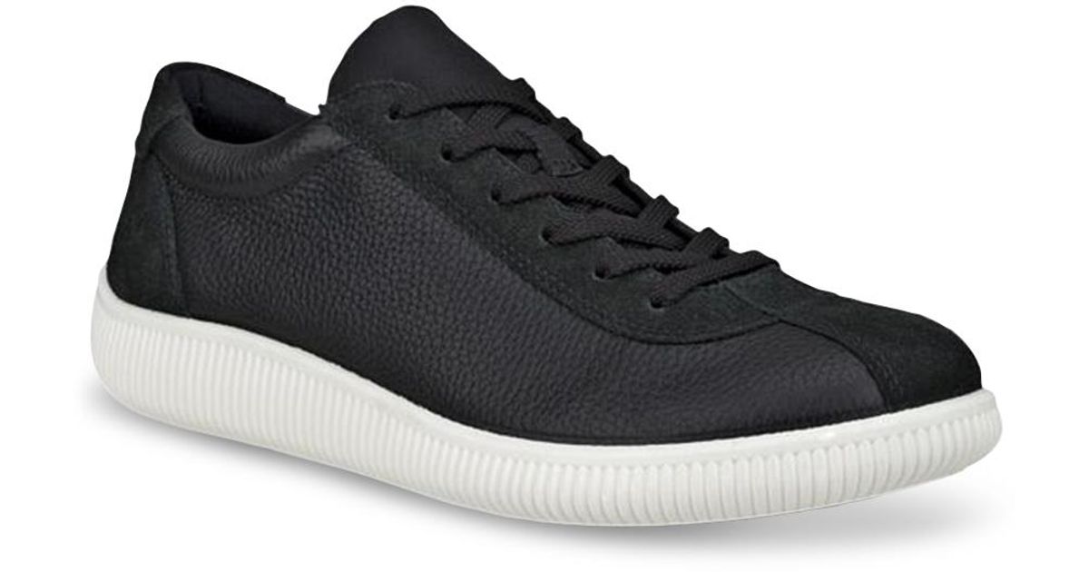 Ecco Soft Zero Sneakers in Black | Lyst