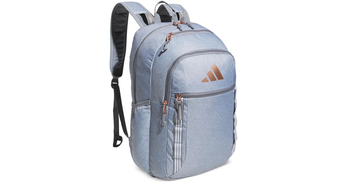 adidas Adidias Excel 7 Logo Laptop Backpack in Blue | Lyst