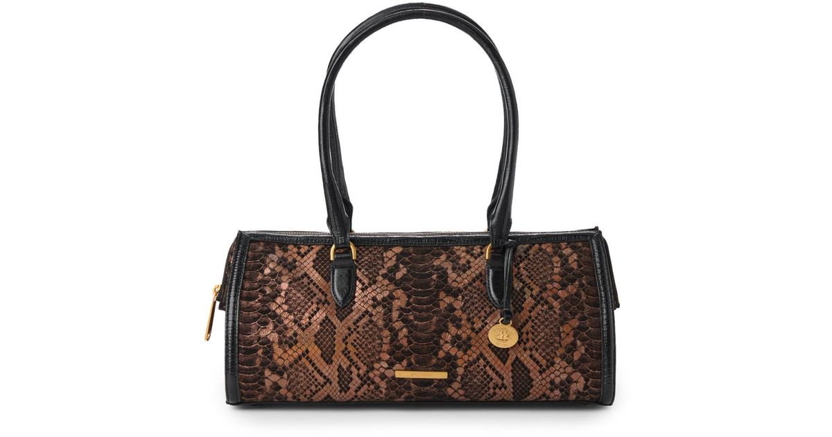 Brahmin Sophia Large Melbourne Satchel Bag in Brown | Lyst
