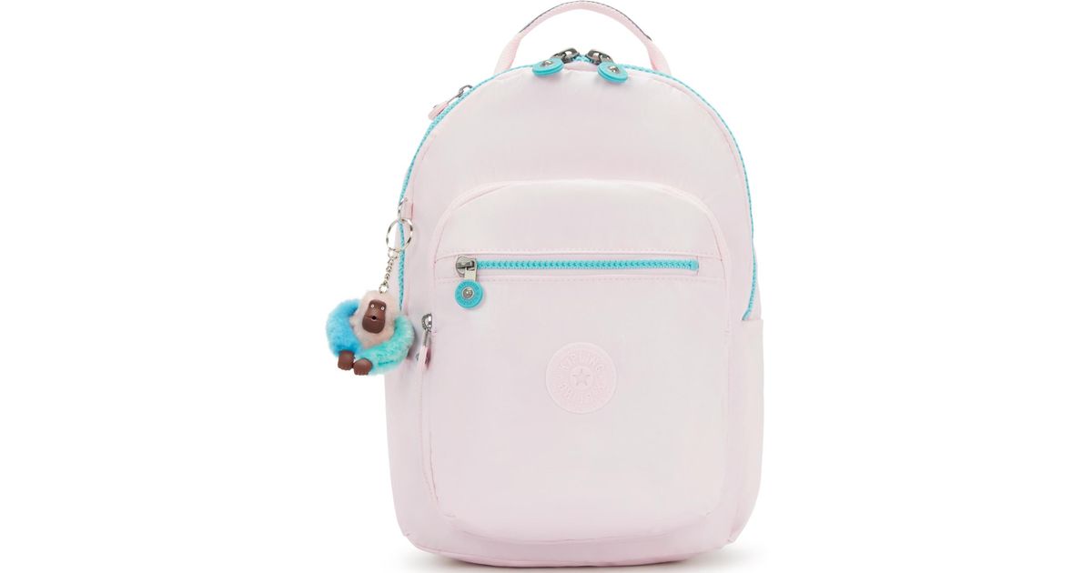 Kipling Seoul Small Backpack in Pink | Lyst