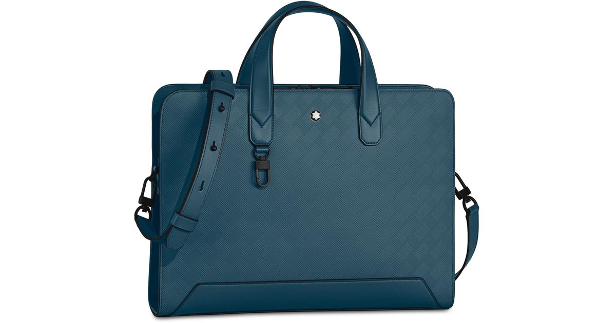 Montblanc Extreme 3.0 Leather Document Case in Blue | Lyst