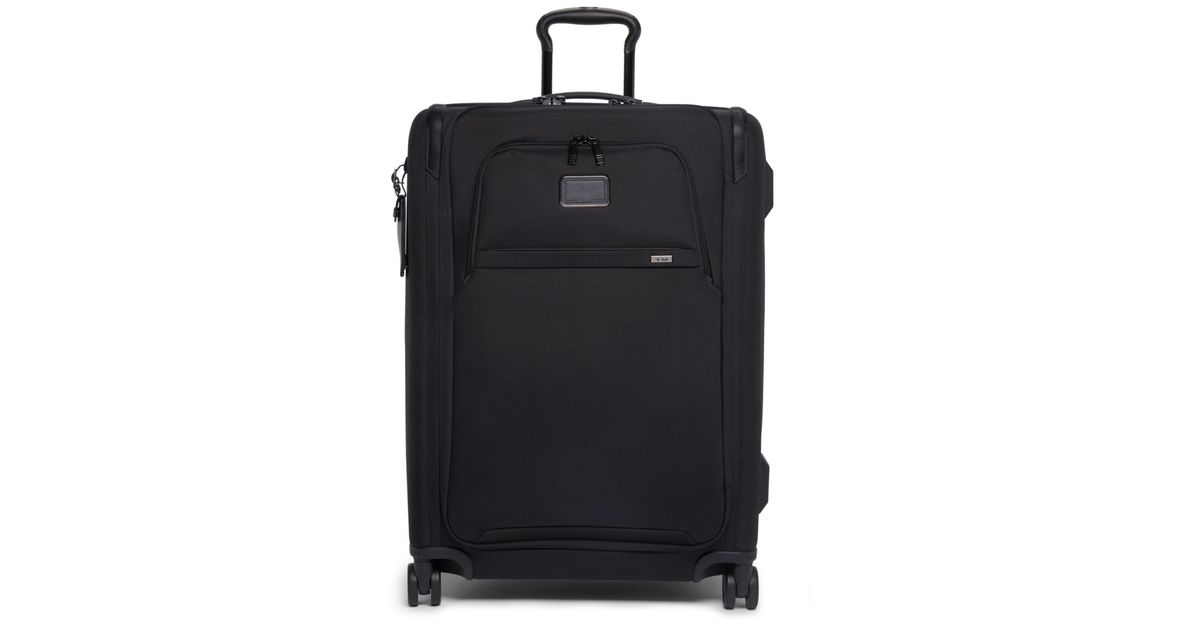 Tumi Alpha Medium Dual Access Expandable Check-in Spinner in Black | Lyst