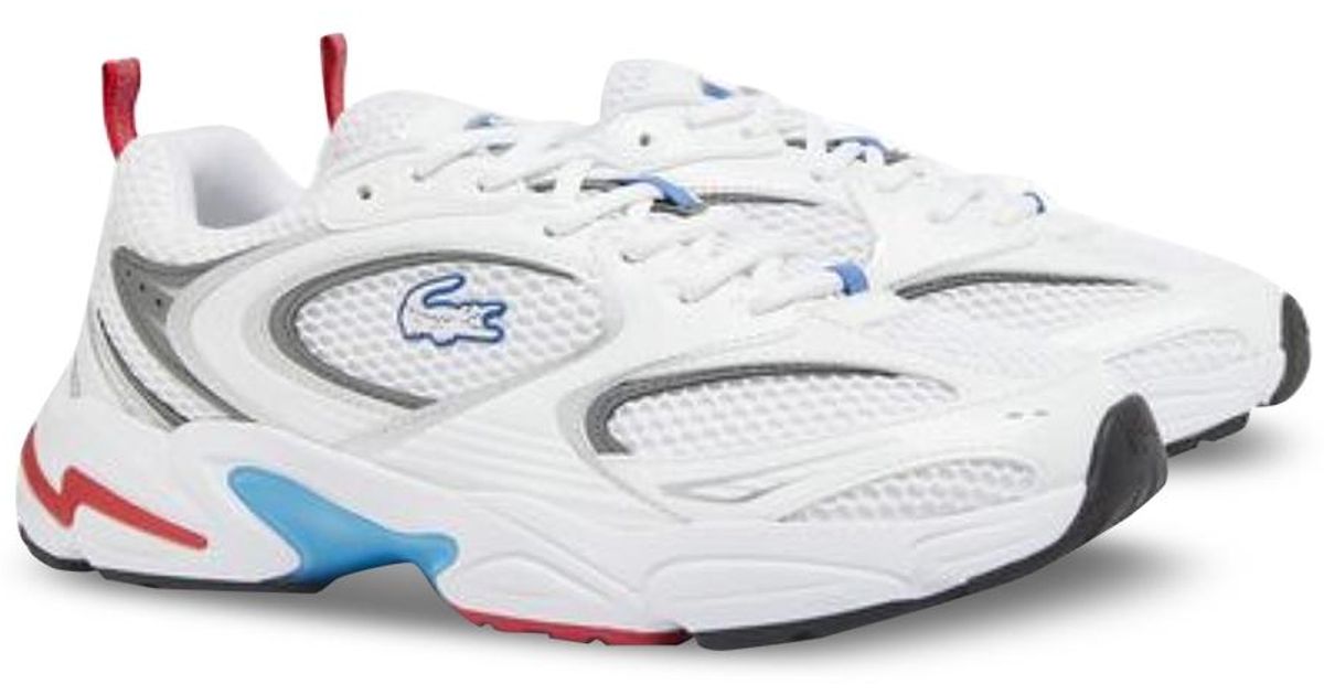 Lacoste Storm 96 2k Lace-up Sneakers in White for Men | Lyst