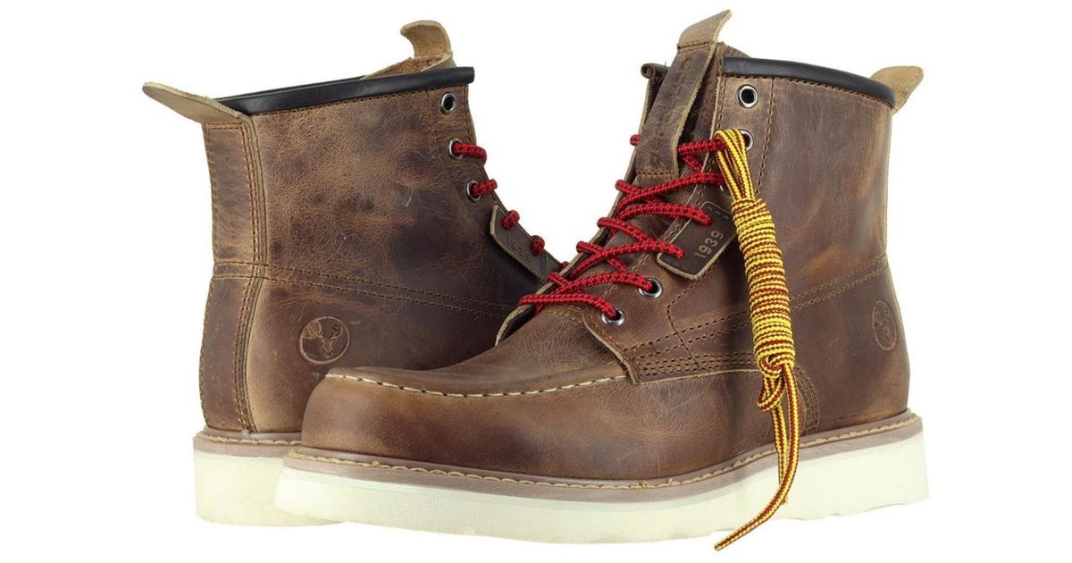 Berrendo 6" Moc Toe Work Boots in Brown for Men | Lyst
