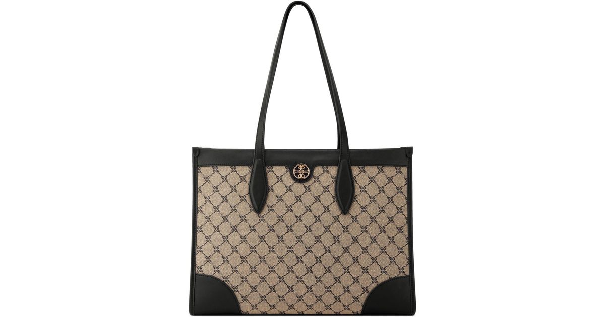 Nine West Kyelle Jet Set Tote Bag In Brown Lyst