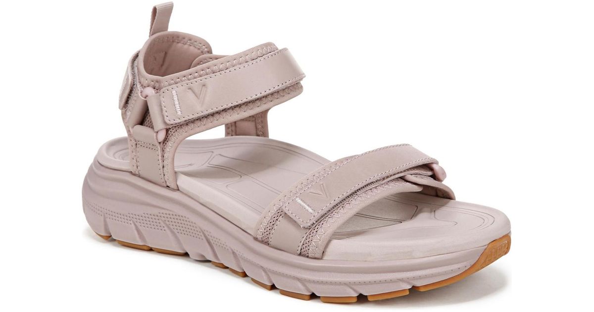 Vionic Walk Max Wanderer Walking Sandals in Pink | Lyst