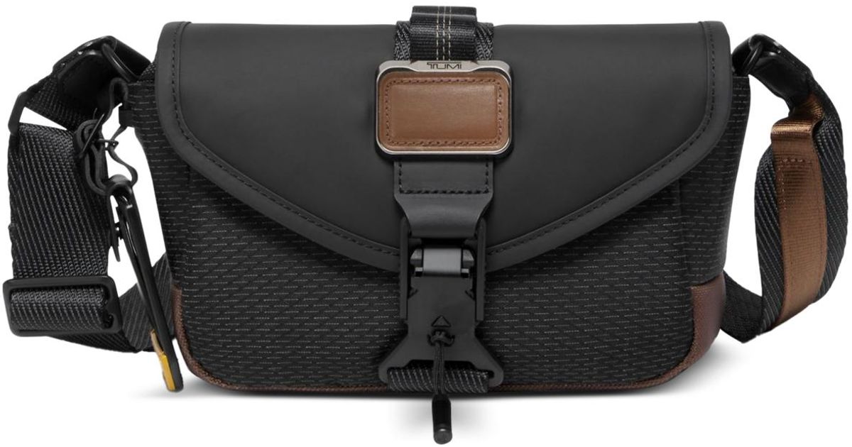 Tumi Alpha Bravo Compass Crossbody Bag in Black for Men | Lyst