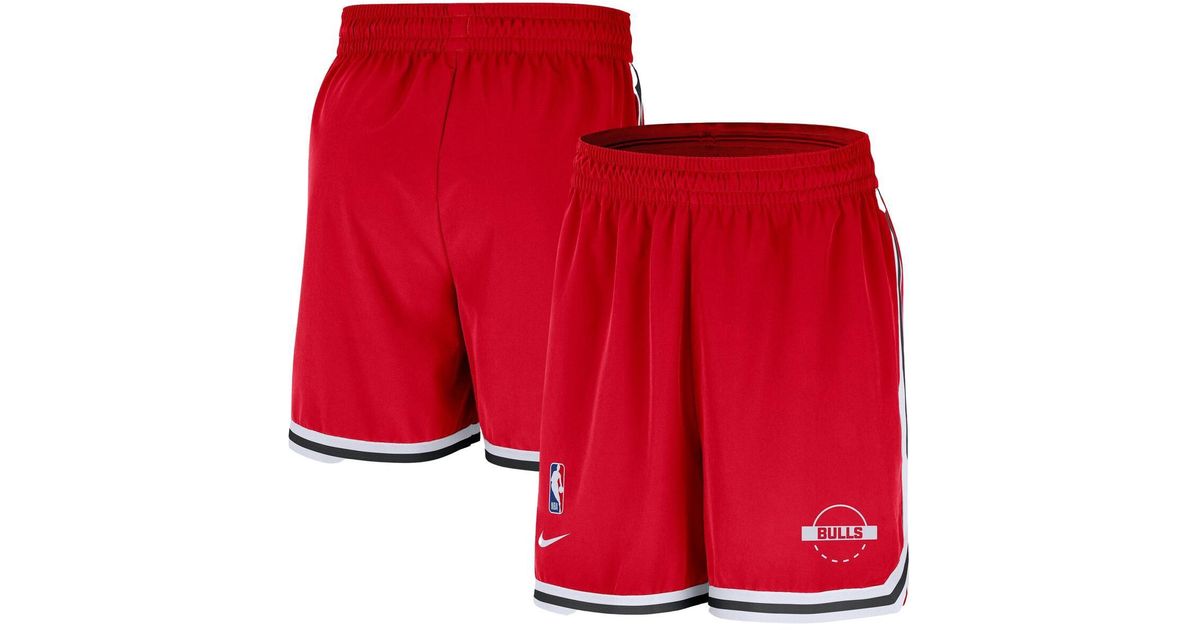 Nike Chicago Bulls Authentic Practice Dna Woven Performance Shorts in ...