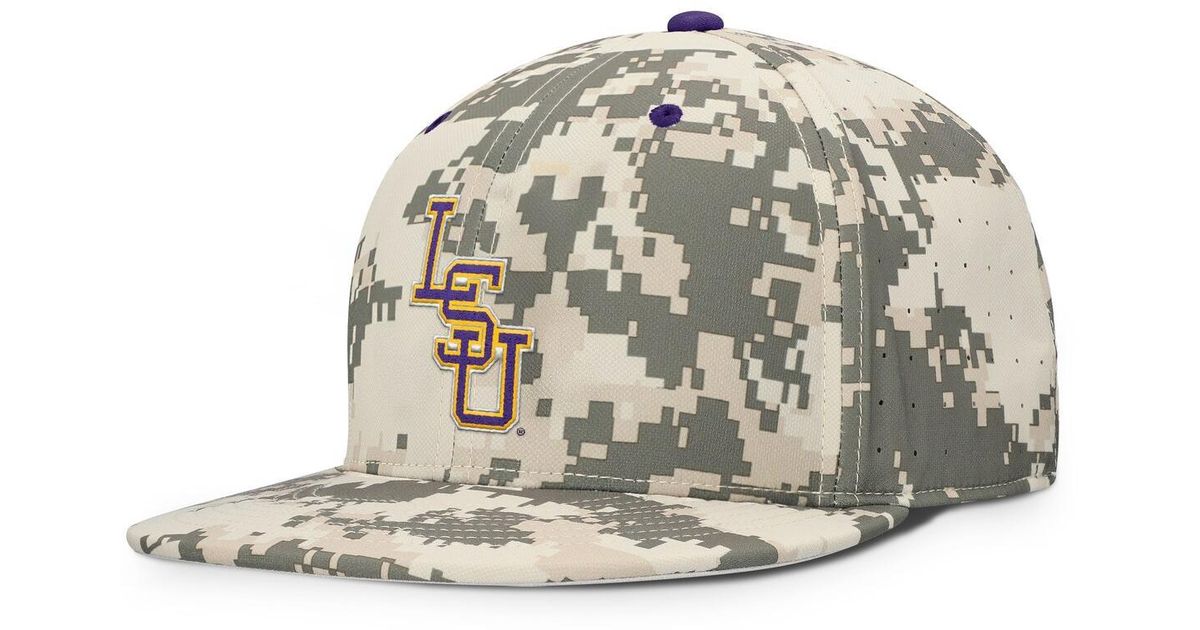 Nike Digital Lsu Tigers 2025 Dugout True Performance Fitted Hat in ...