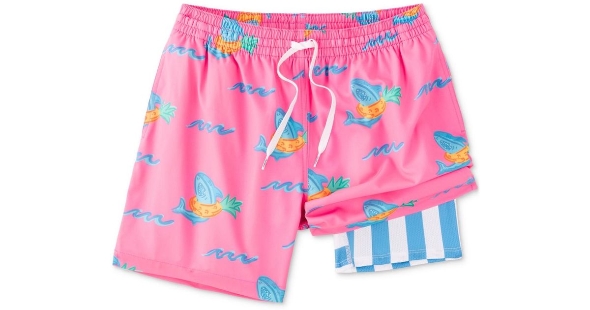 Chubbies The Pineapple Floaters 5.5" Swimsuit in Pink for Men | Lyst