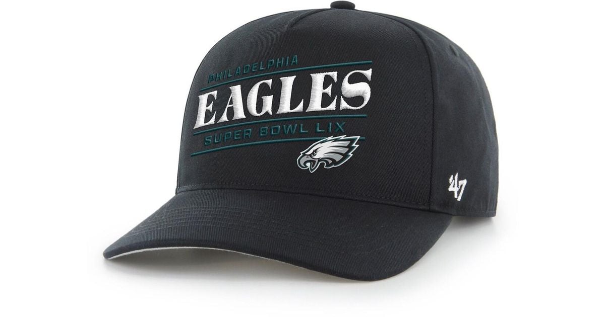 '47 Philadelphia Eagles Super Bowl Lix Hitch Adjustable Hat in Black ...
