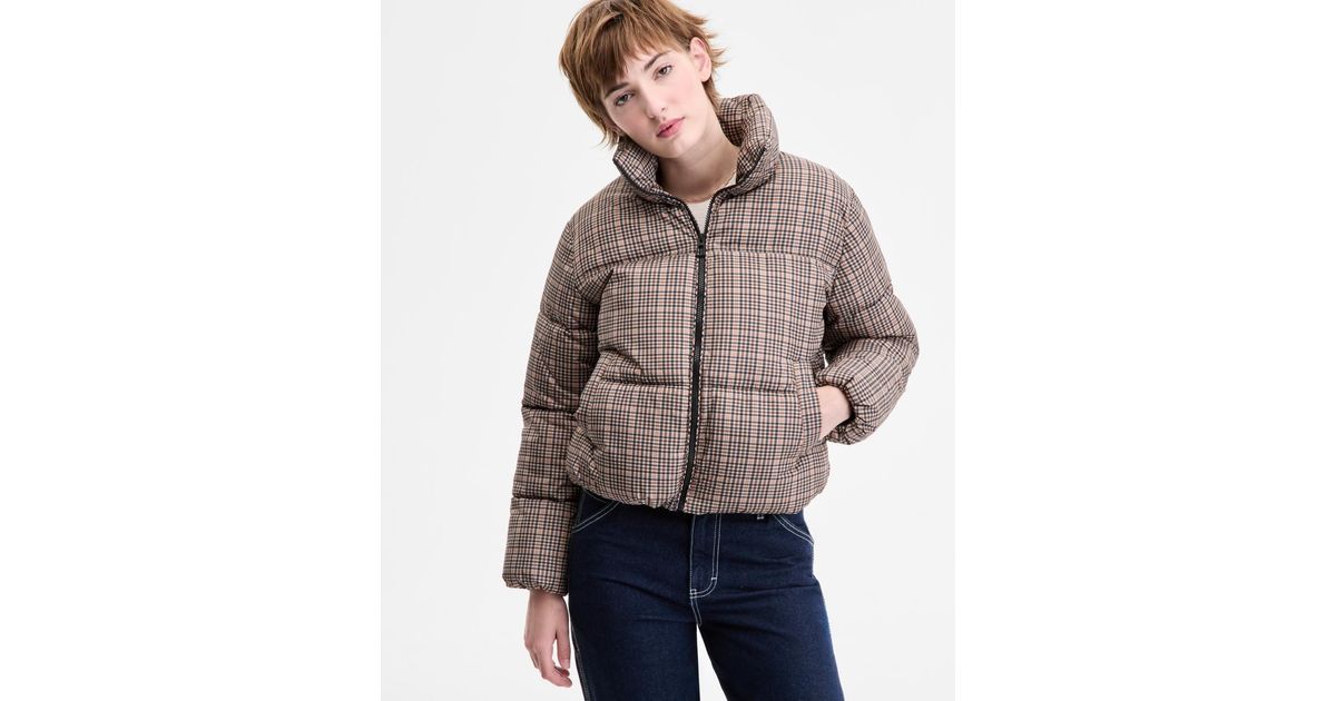 Sebby Zip-front Puffer Coat | Lyst