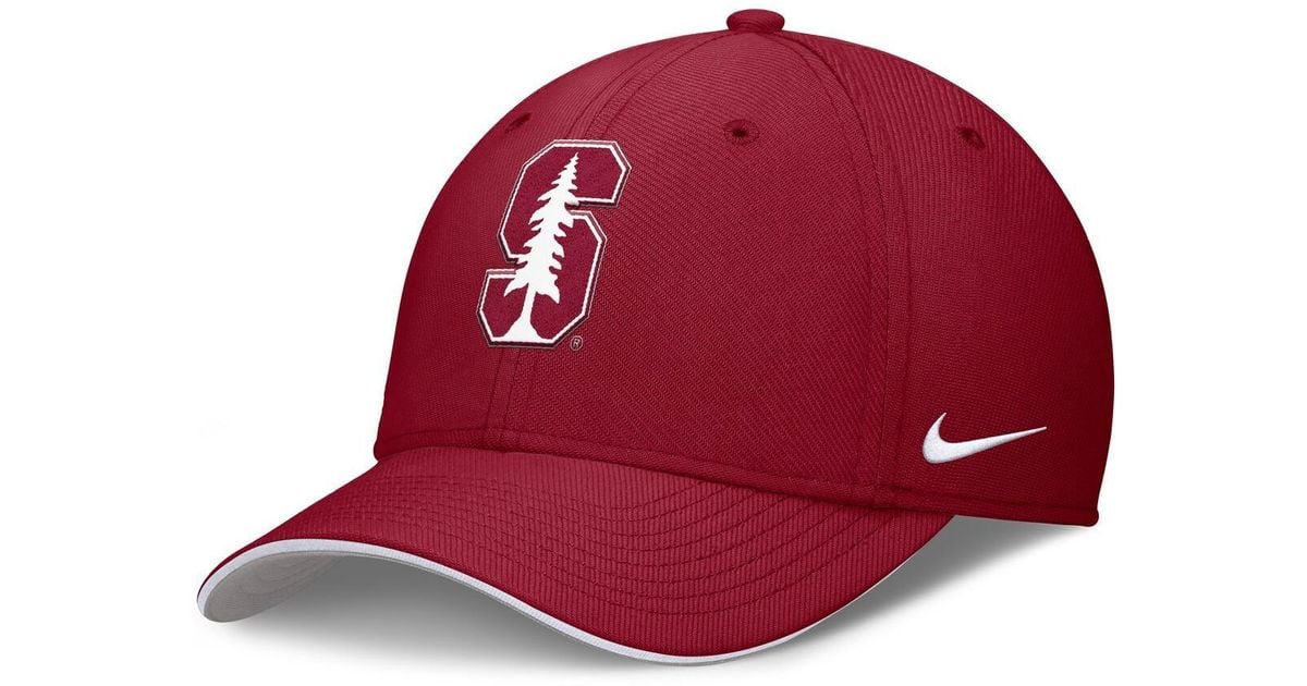 Nike Stanford 2025 Dugout Coaches Rise Swoosh Performance Flex Hat in ...