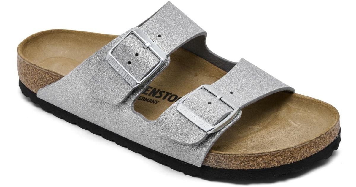 Birkenstock Arizona Synthetics Sandals From Finish Line in White | Lyst
