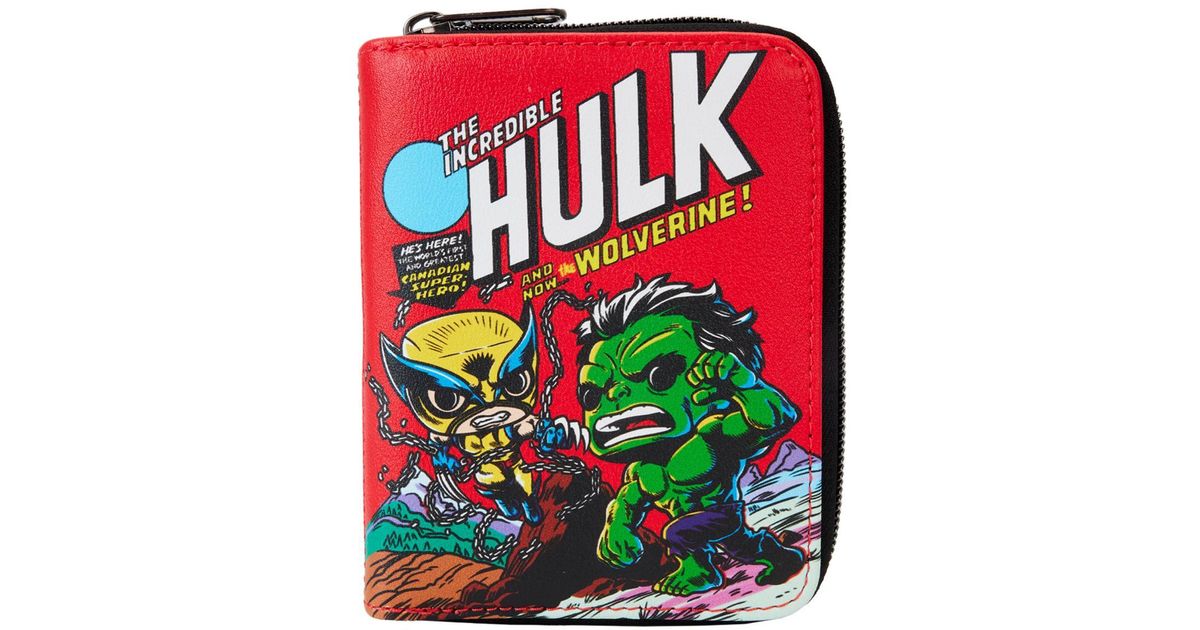 Funko Wolverine 50th Anniversary Zip-around Wallet in Red | Lyst