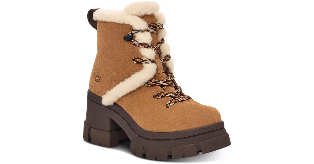 UGG Brooklyn Hiker Boots in Brown | Lyst