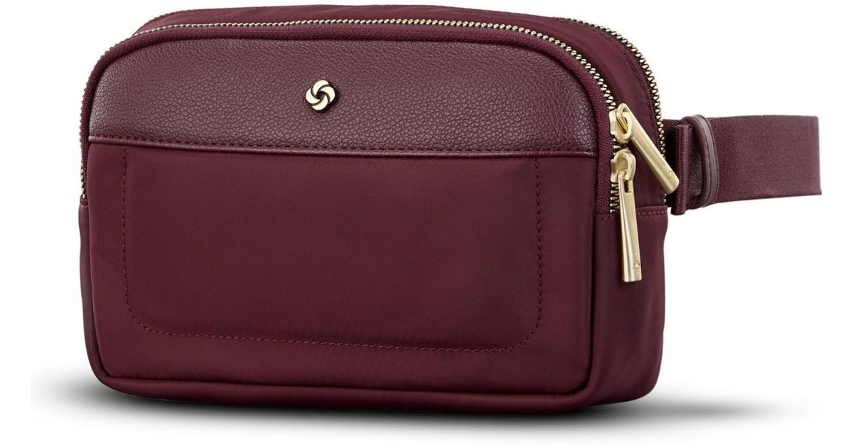 Samsonite Mobile Solution Waist Pack in Purple | Lyst