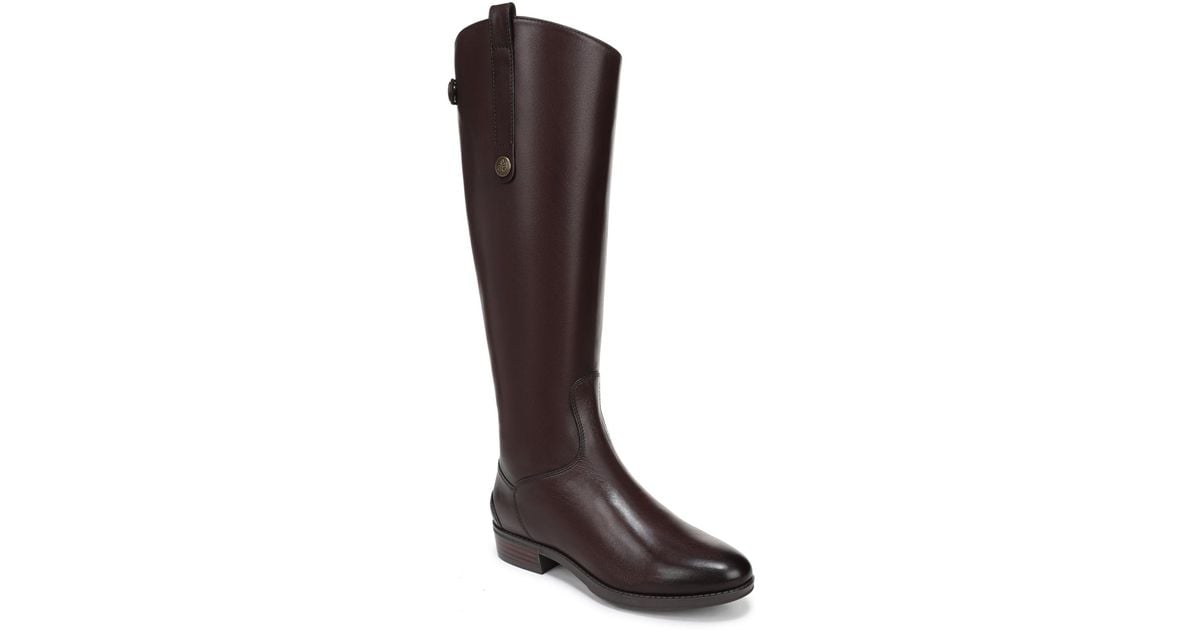 Sam Edelman Penny Knee-high Riding Boots in Brown | Lyst