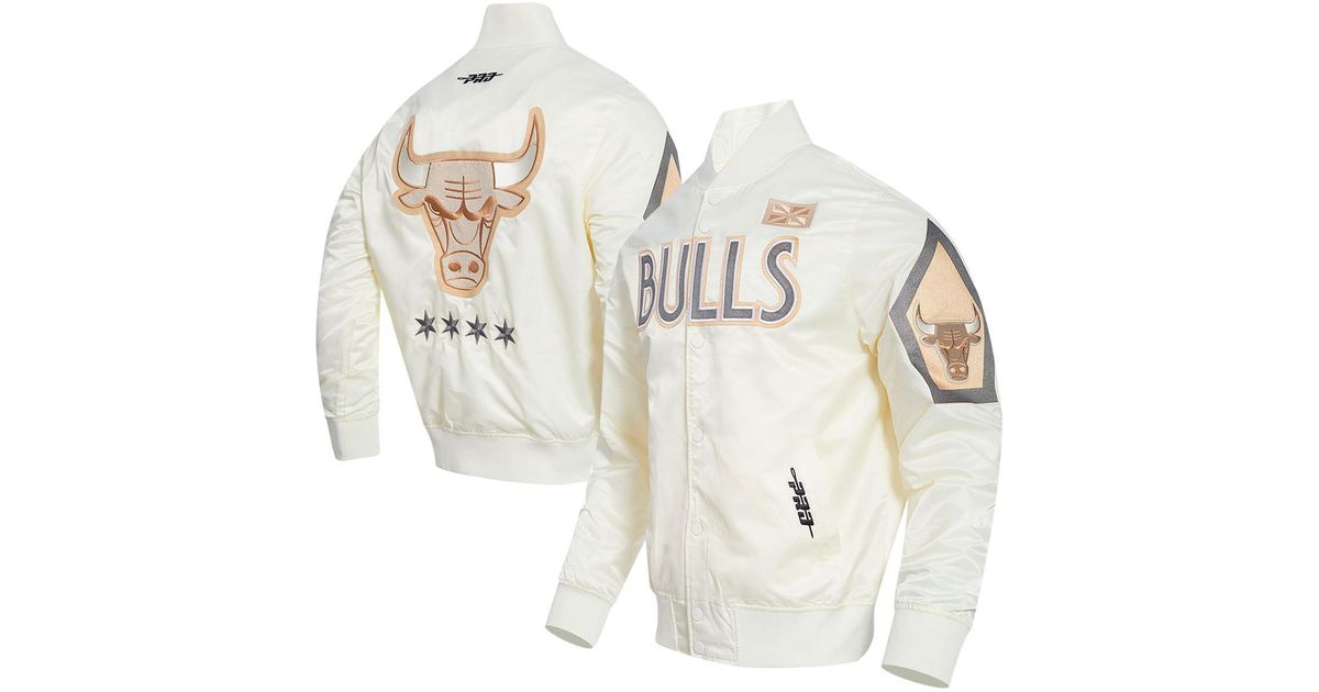 Pro Standard Chicago Bulls 2024/25 City Edition Chenille Satin Full ...