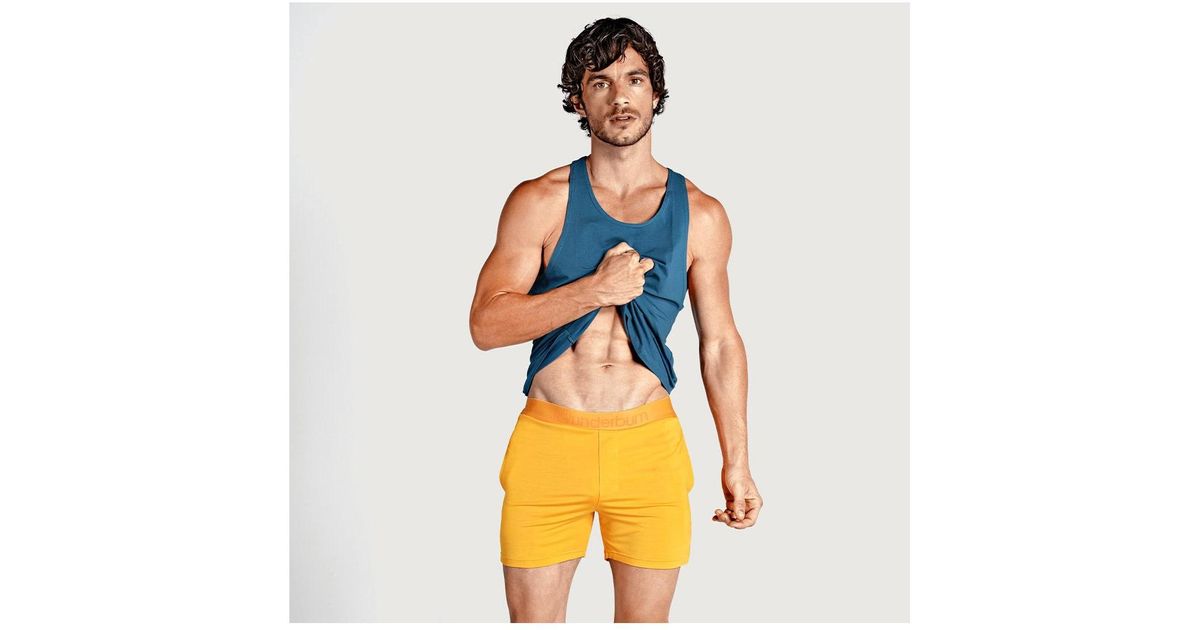 Rounderbum Bum Around Pijama Short in Orange for Men | Lyst