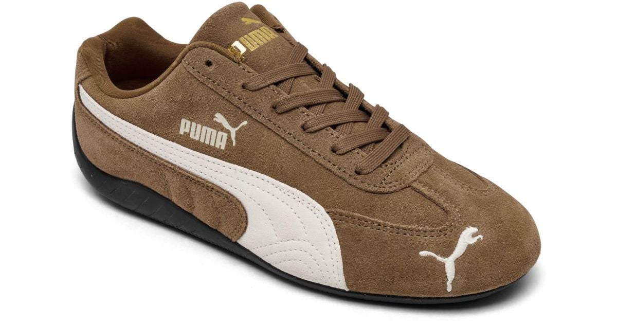 PUMA Speed Cat Og Running Sneakers From Finish Line in Brown | Lyst