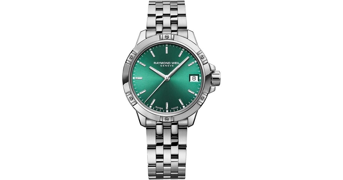Raymond Weil Swiss Tango Quartz Stainless Steel Bracelet Watch 30mm in ...