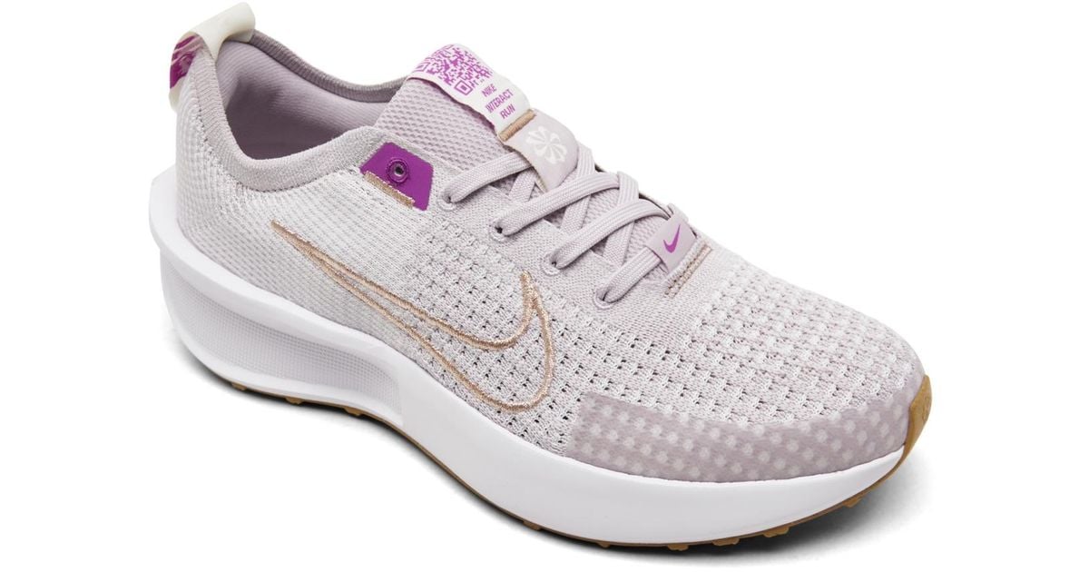 Nike Interact Running Sneakers From Finish Line in White | Lyst