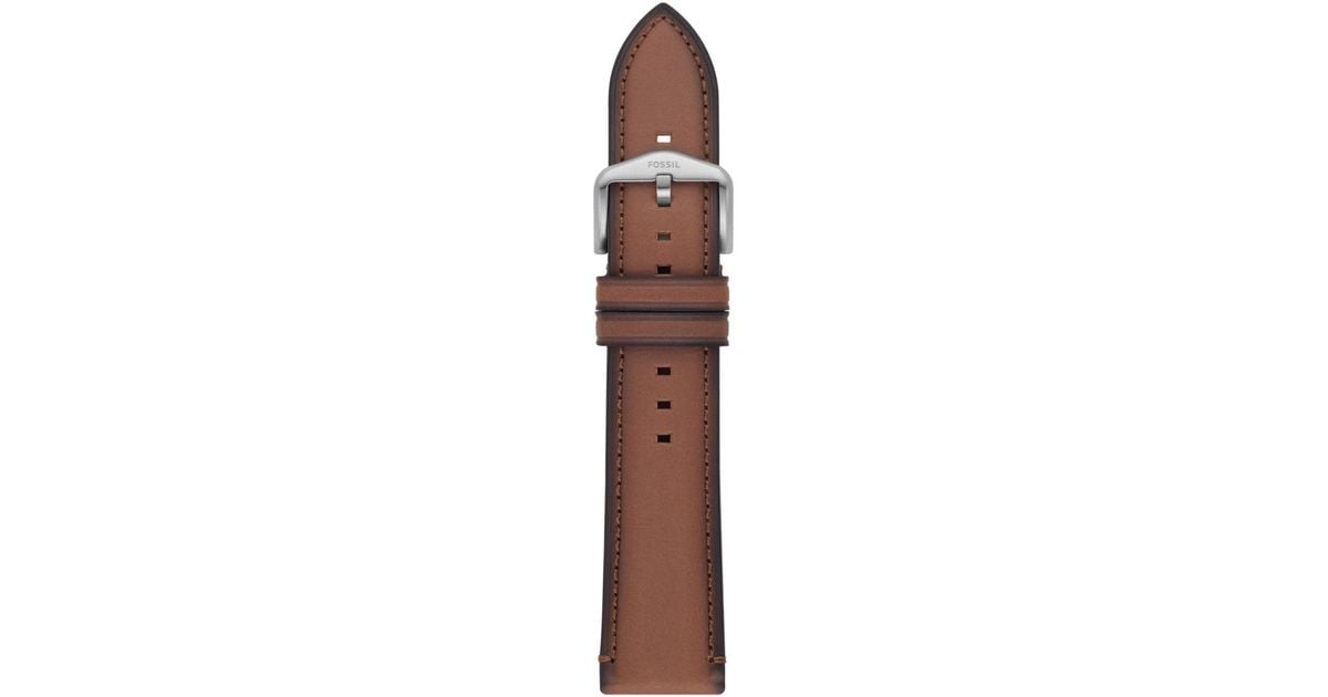Fossil Men Leather Watch Band in Brown for Men | Lyst