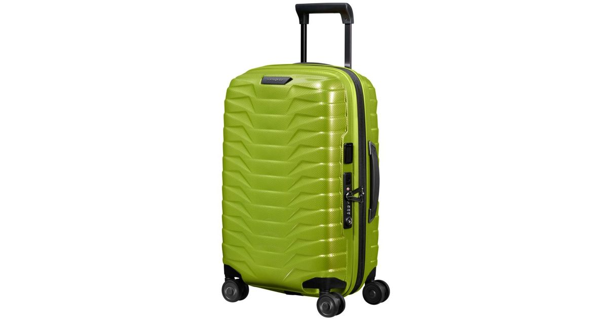 Samsonite Proxis Carry On Spinner in Green | Lyst