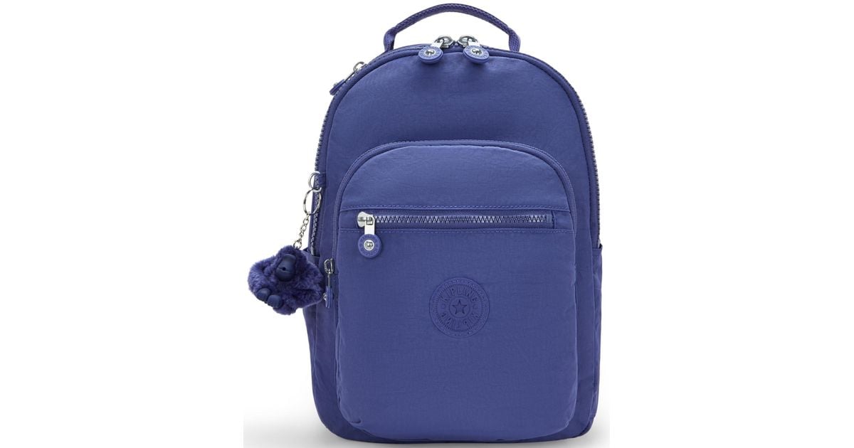 Kipling Seoul Small Backpack in Blue | Lyst